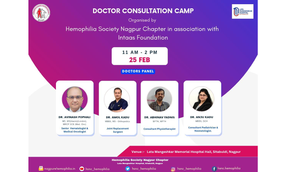 Hemophilia Society Nagpur Chapter - Nagpur